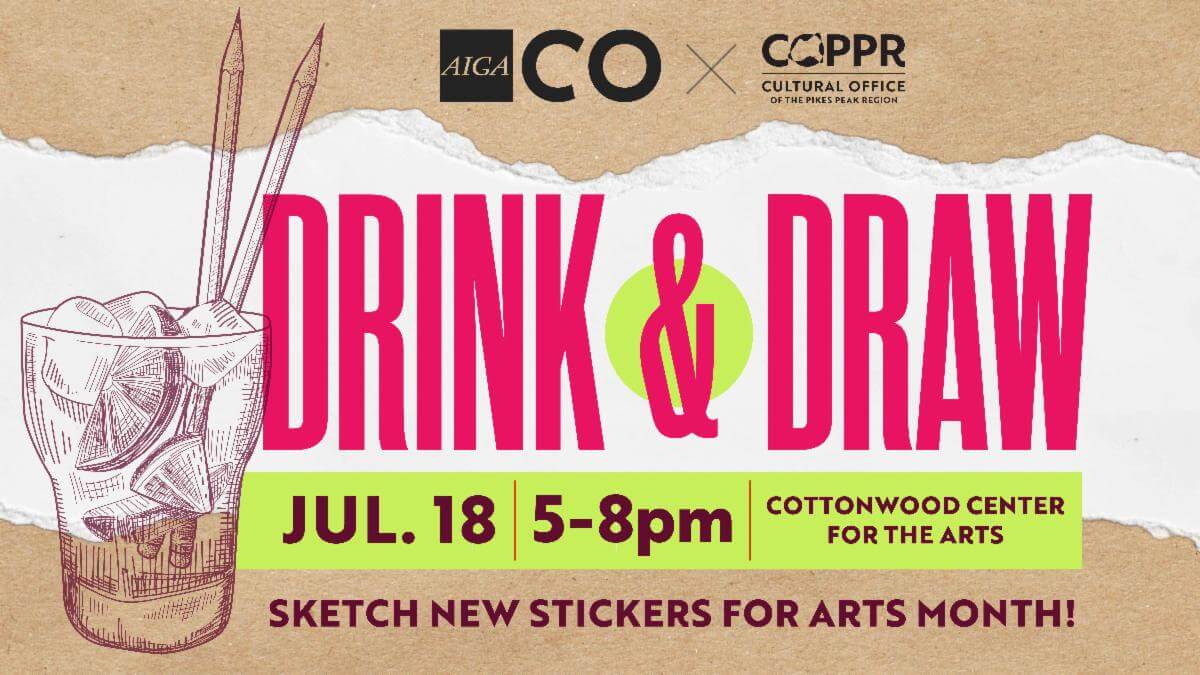 Drink & Draw for Arts Month - Cultural Office of the Pikes Peak Region