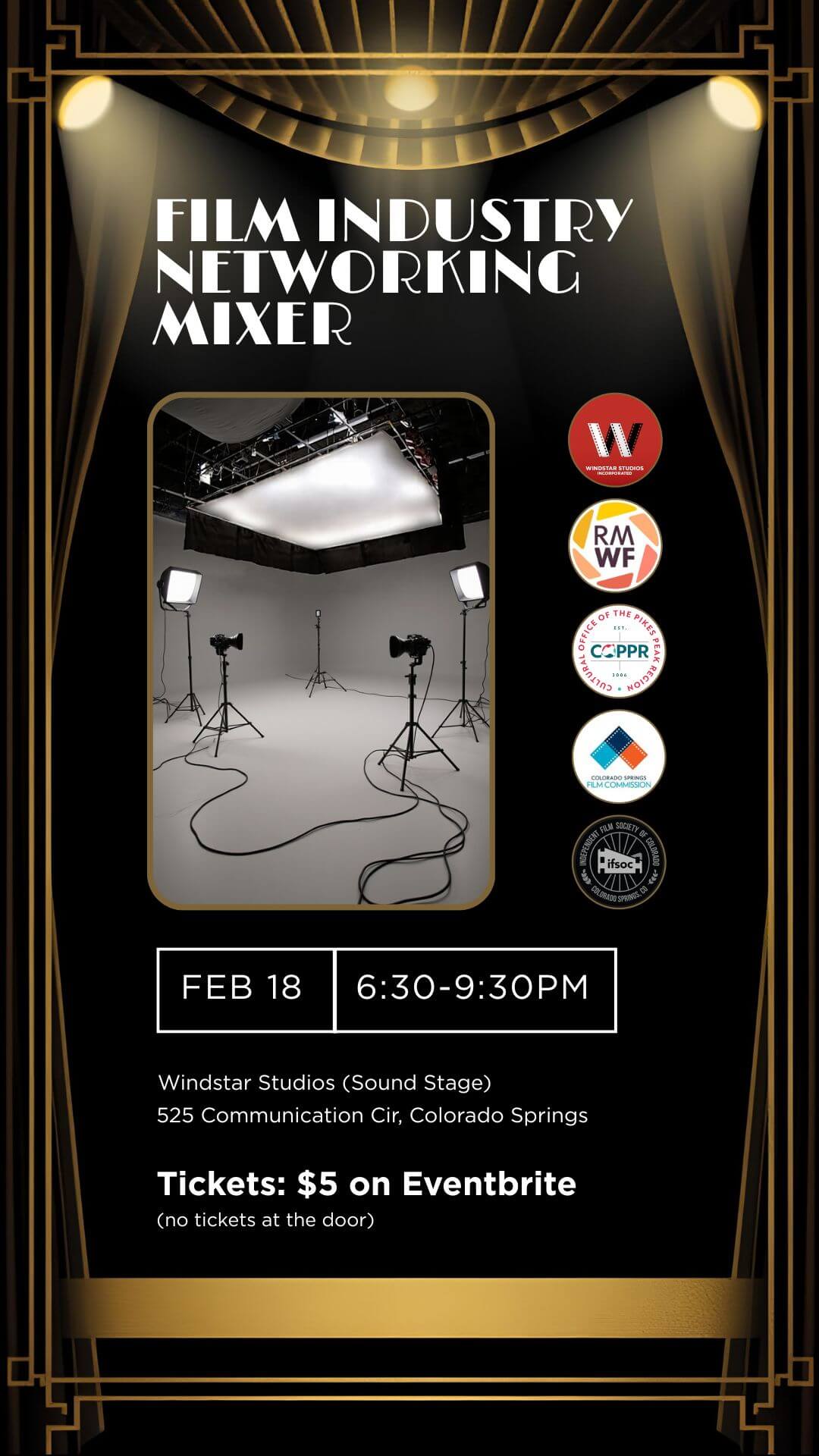 Film Industry Networking Mixer - Cultural Office of the Pikes Peak Region
